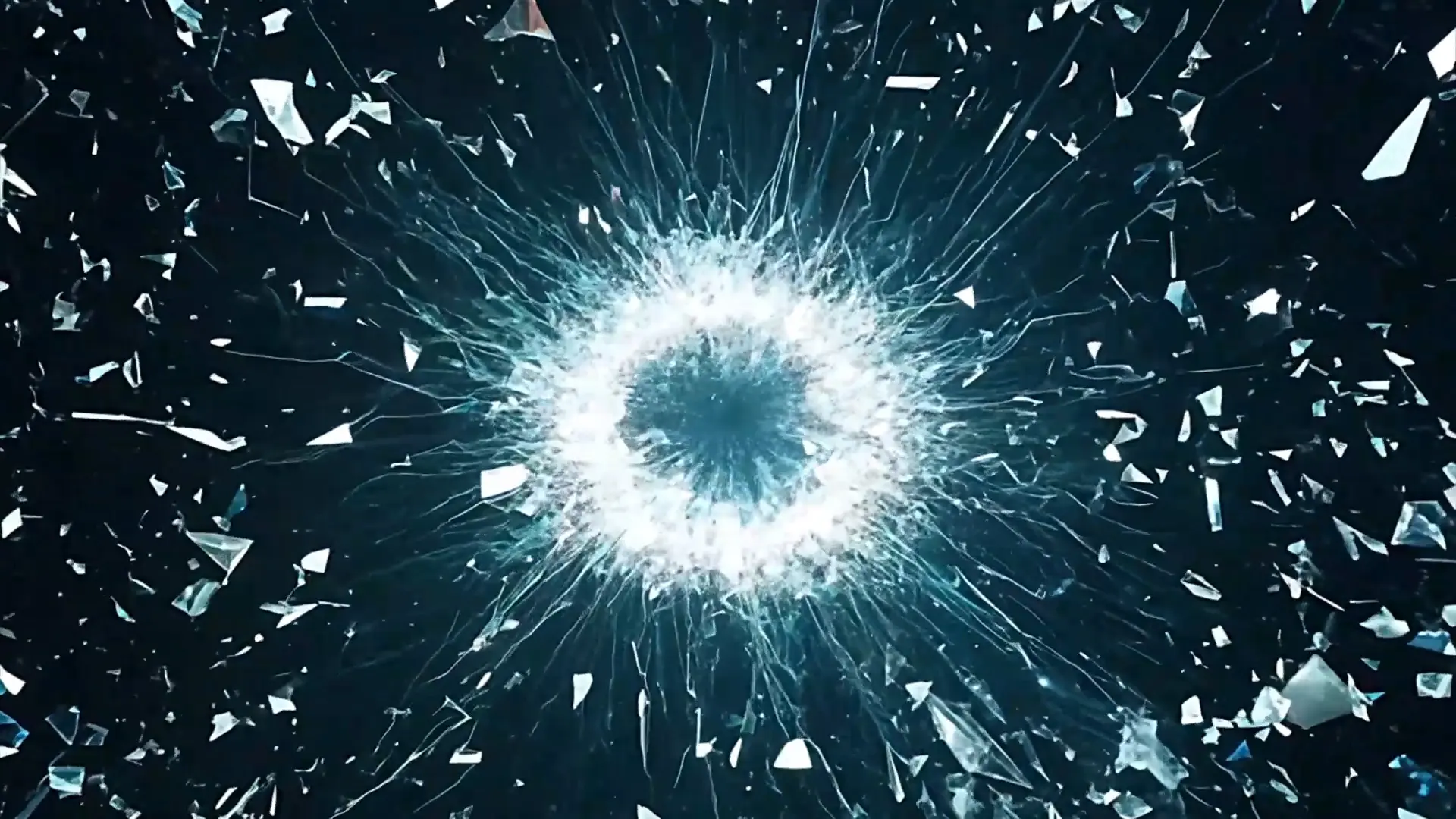 Icy Burst Logo Animation Background | Videos